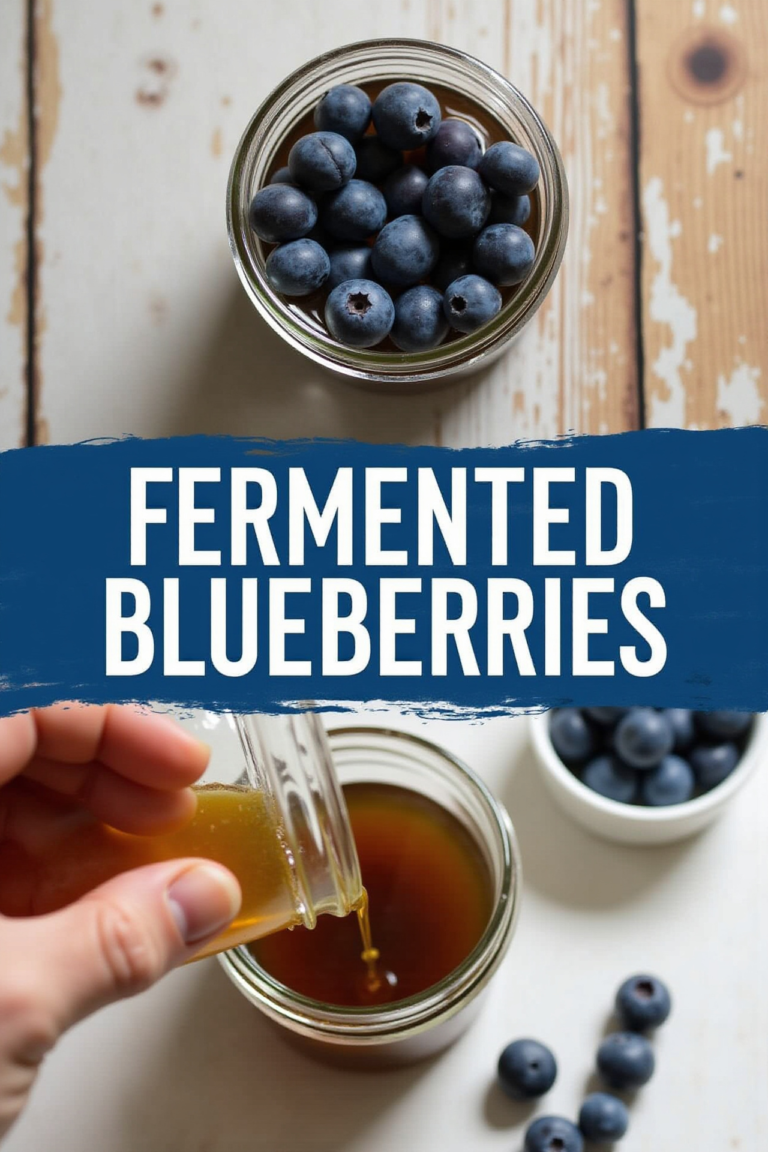 Honey-Fermented Blueberries: Your Easy, Probiotic-Packed Recipe for Gut ...