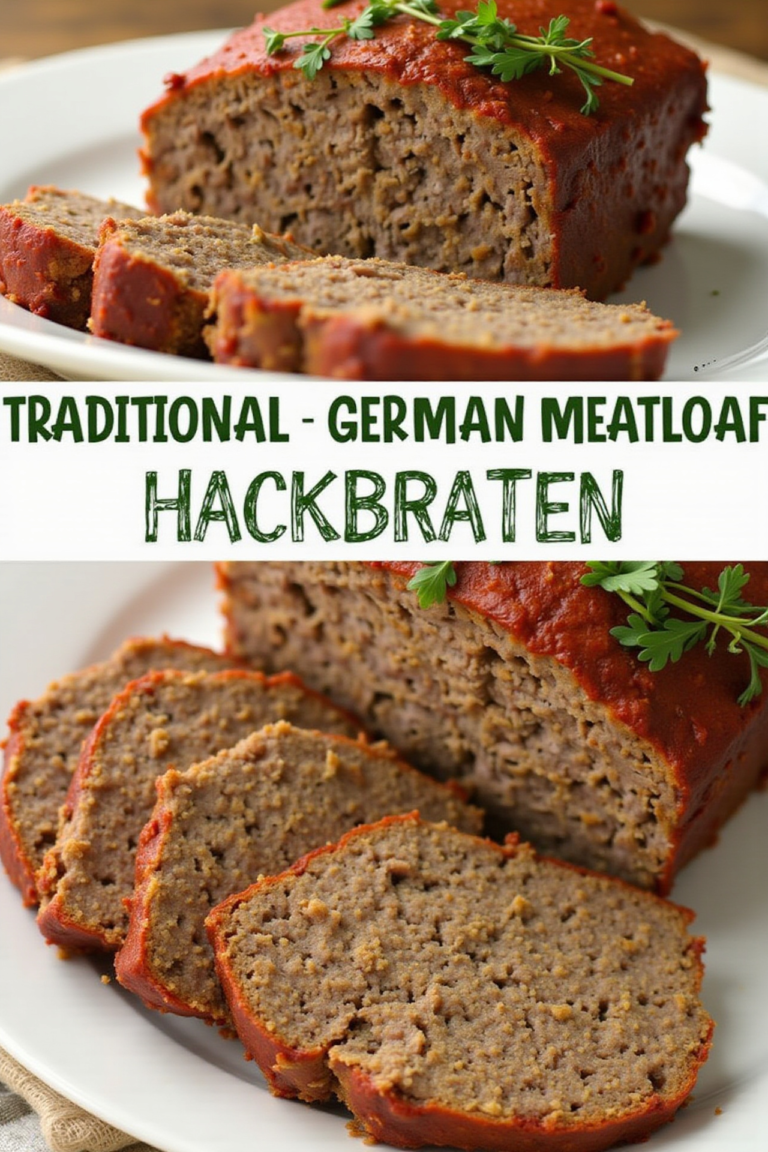 Traditional German Hackbraten: A Hearty, Homestyle Meatloaf Delight ...